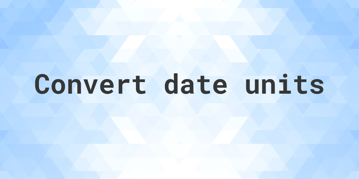 Time Converter Online - Convert Time Units - Calculatio