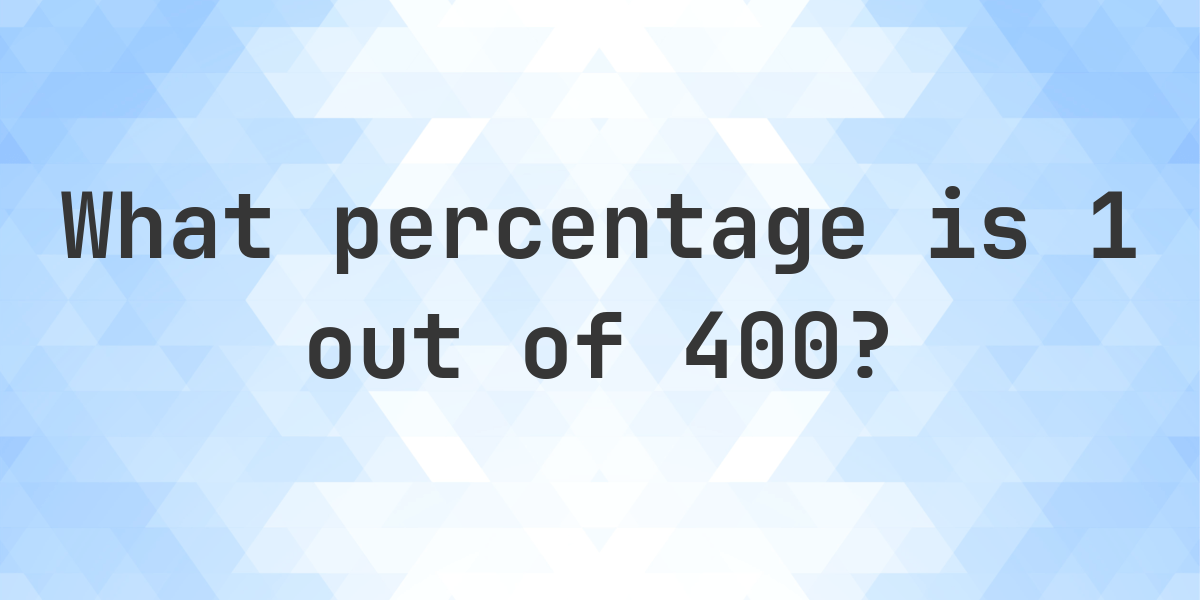 What Is 1 400 As A Percent Calculatio What Is 1 400 As A Percent Calculatio