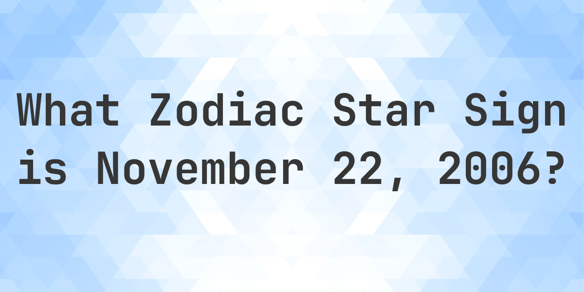 What zodiac is 2006 60 photos - Astrologytoyou.com